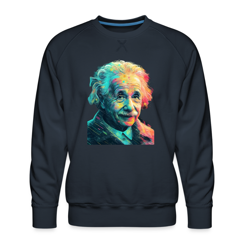Albert Einstein Men’s Premium Sweatshirt | Joshua Berkowitz
